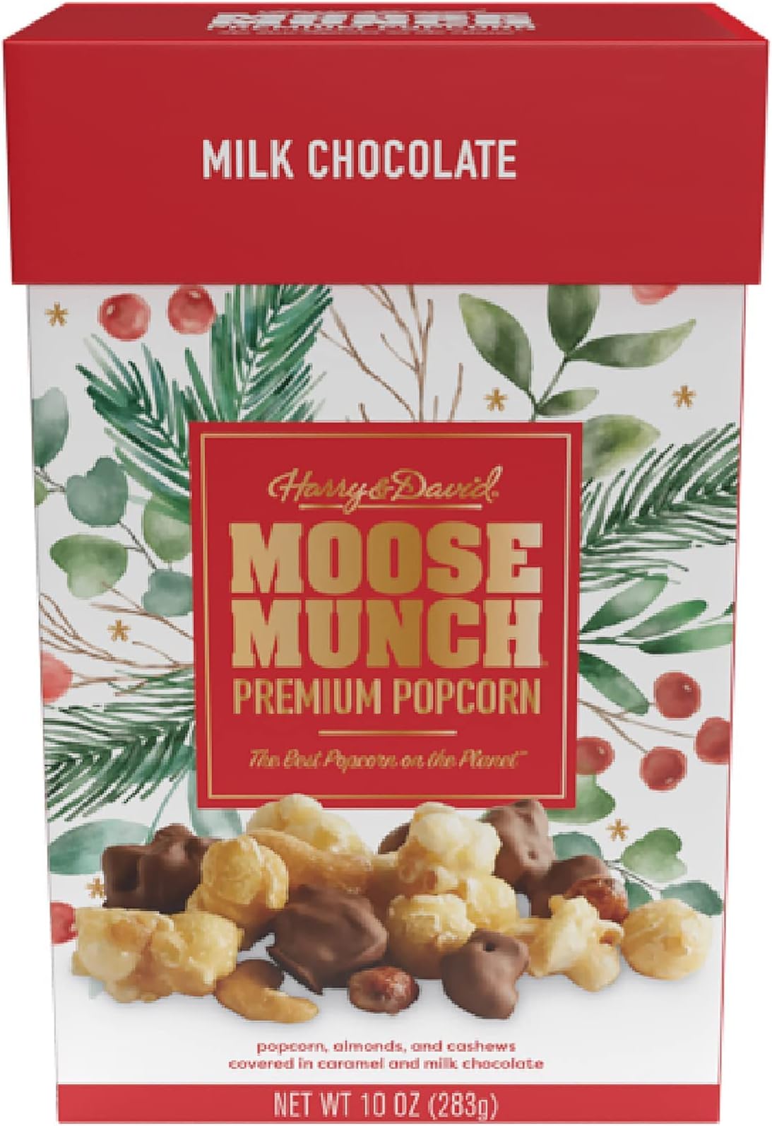 Amazon.com : Harry & David Moose Munch Premium Popcorn Holiday Drum 24 ...