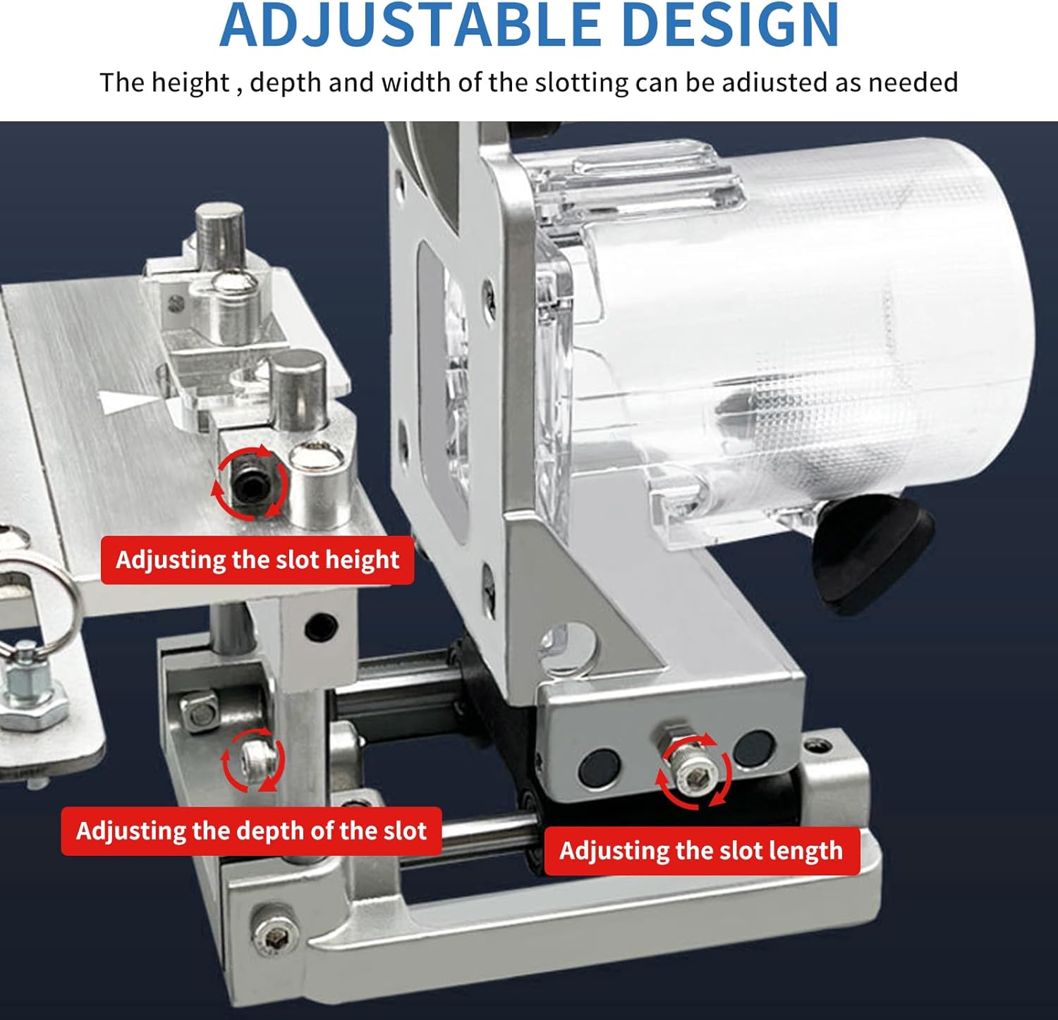Mortising Jig 2 in 1 Loose Tenon Joinery System with Alloy Milling ...