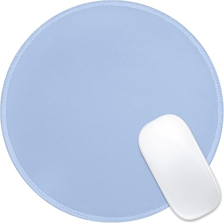 Amazon.com: Hsurbtra Mouse Pad, Premium-Textured Small Round Mousepad 8 ...