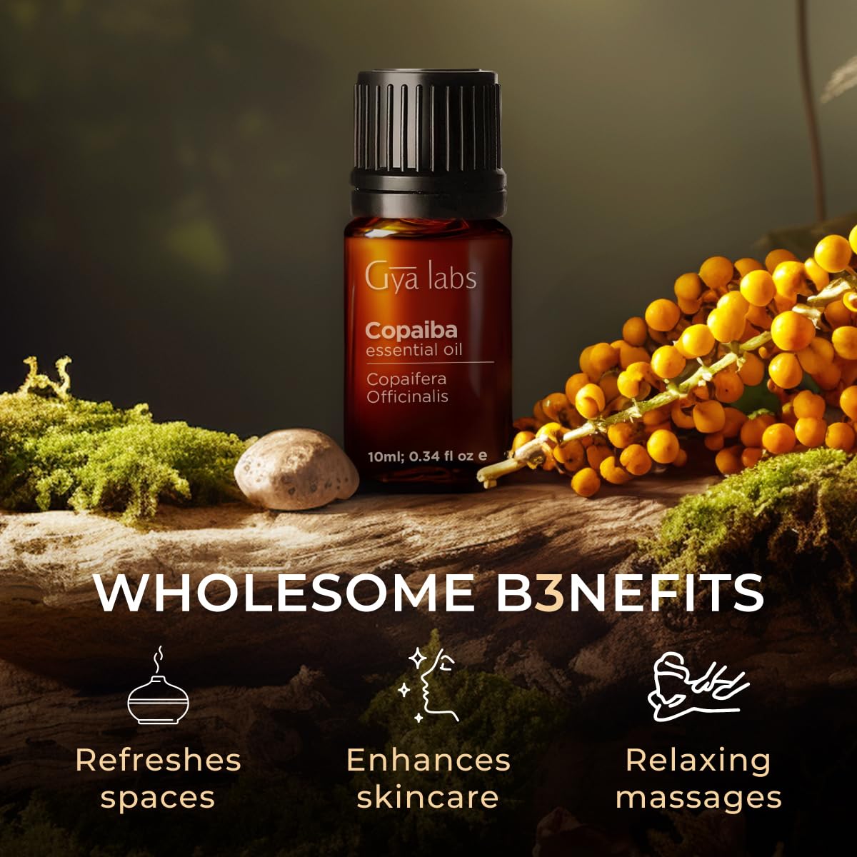 Snapklik.com : Gya Labs Copaiba Essential Oil Diffusers - Copaiba Oil ...