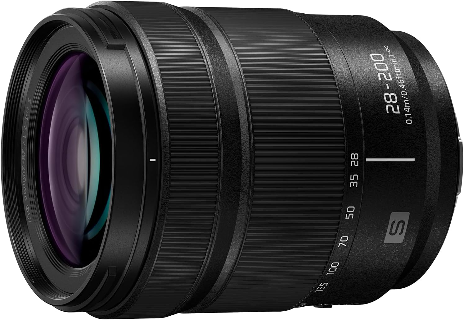 Panasonic Lumix S-R28200E 28-200mm F4.0-7.1 Macro OIS Lens, Full Frame ...