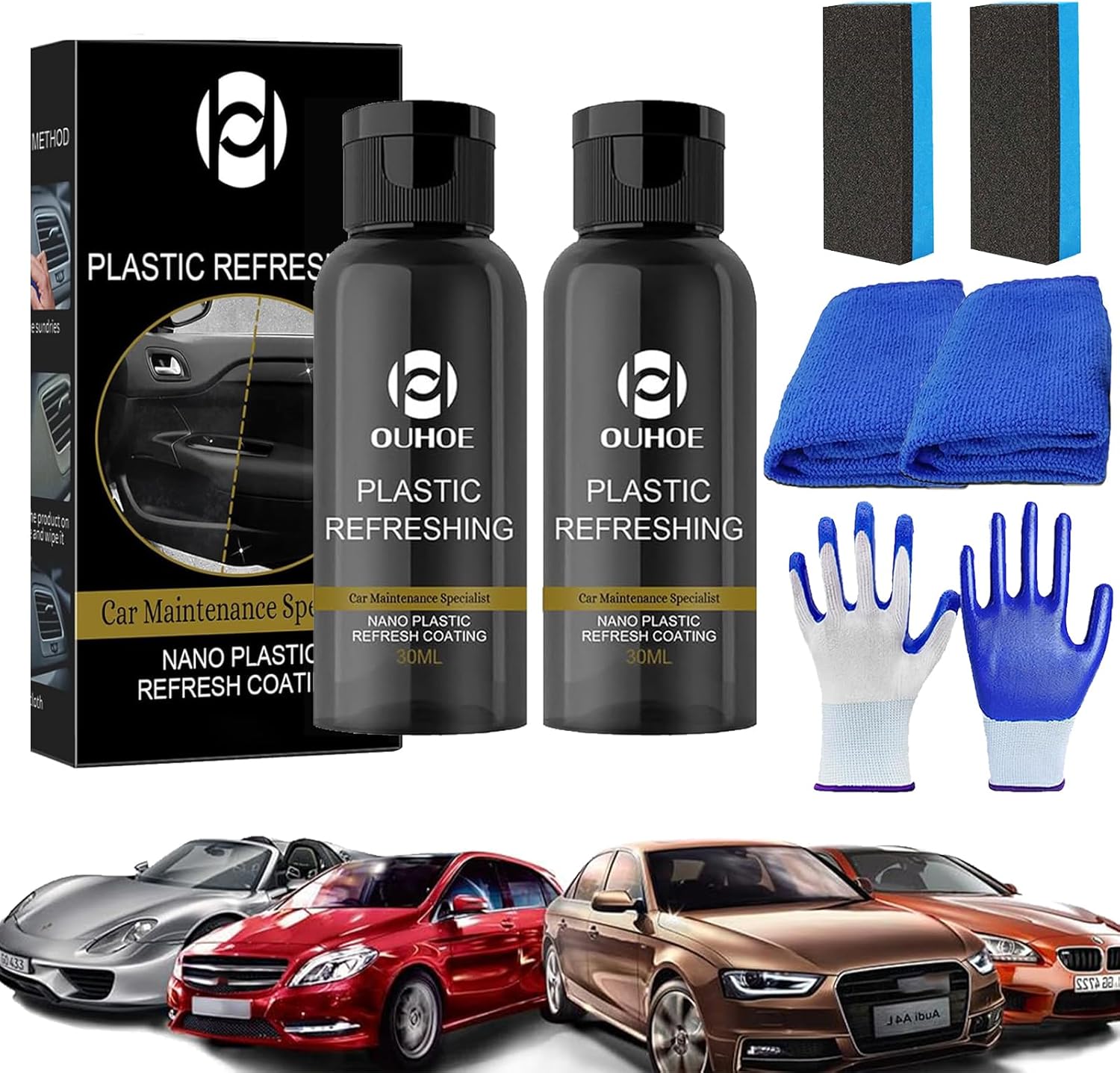 Amazon.com: Lakiso Plastic Revitalizing Coating Agent, Lakiso Plastic ...