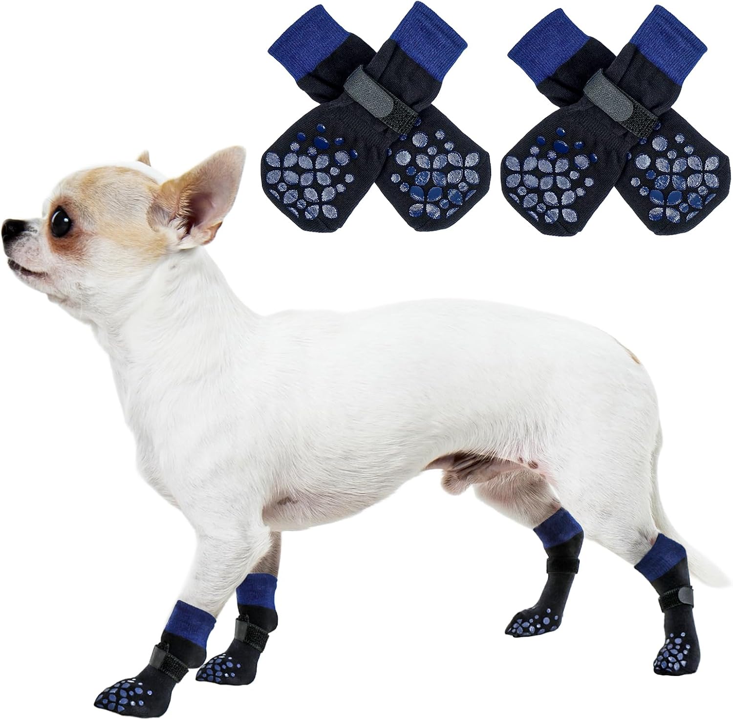 Amazon.com : ROZKITCH Double Sides Non-Slip Dog Socks to Prevent ...