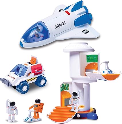 Astro Venture Space Playset - Toy Space Shuttle, Space Station & Space ...