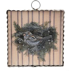 Amazon.com: The Round Top Collection Mini Gallery Sparrow : Home & Kitchen
