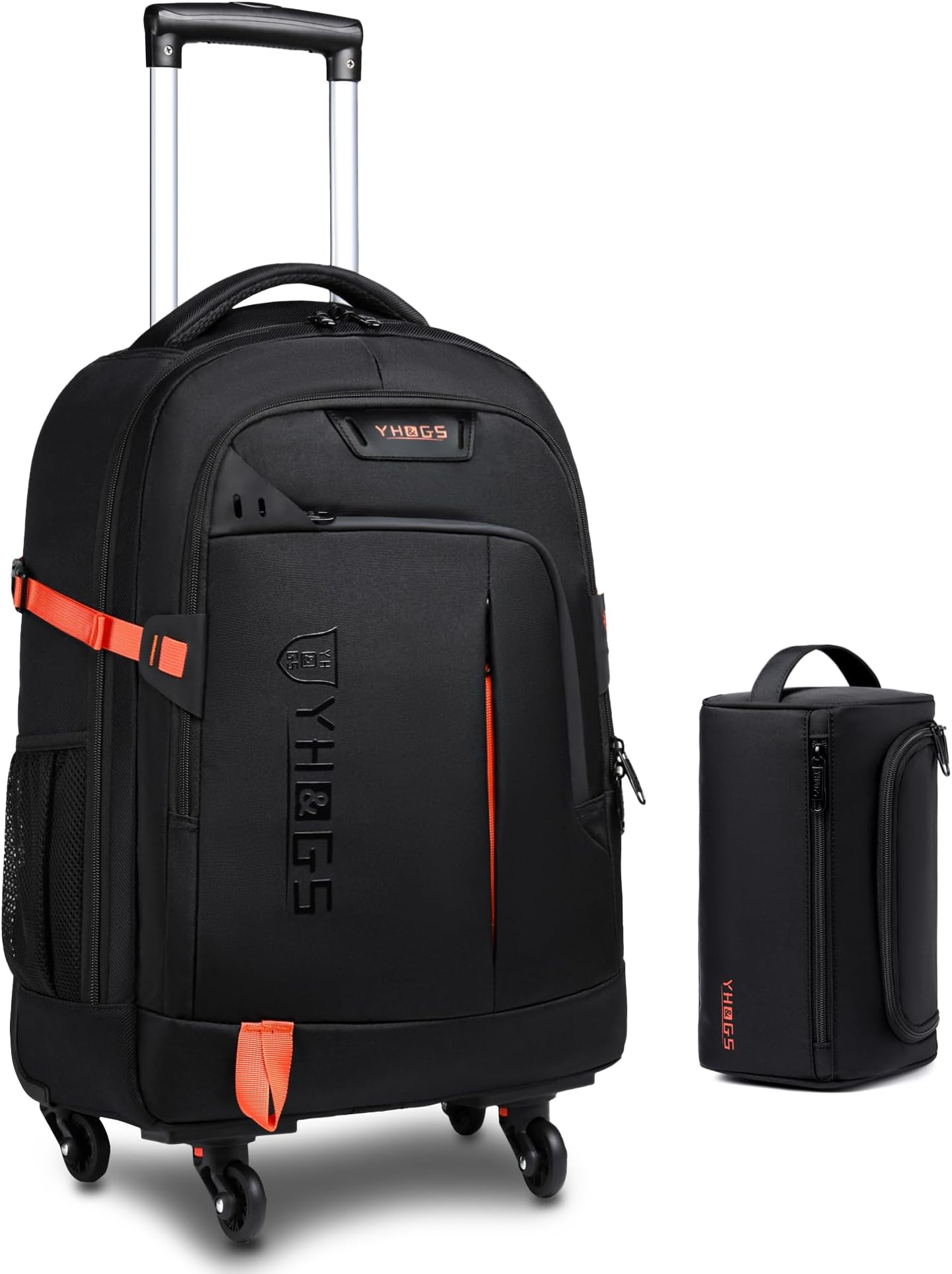 Sac à dos à roulettes imperméable avec roulettes pour affaires ...