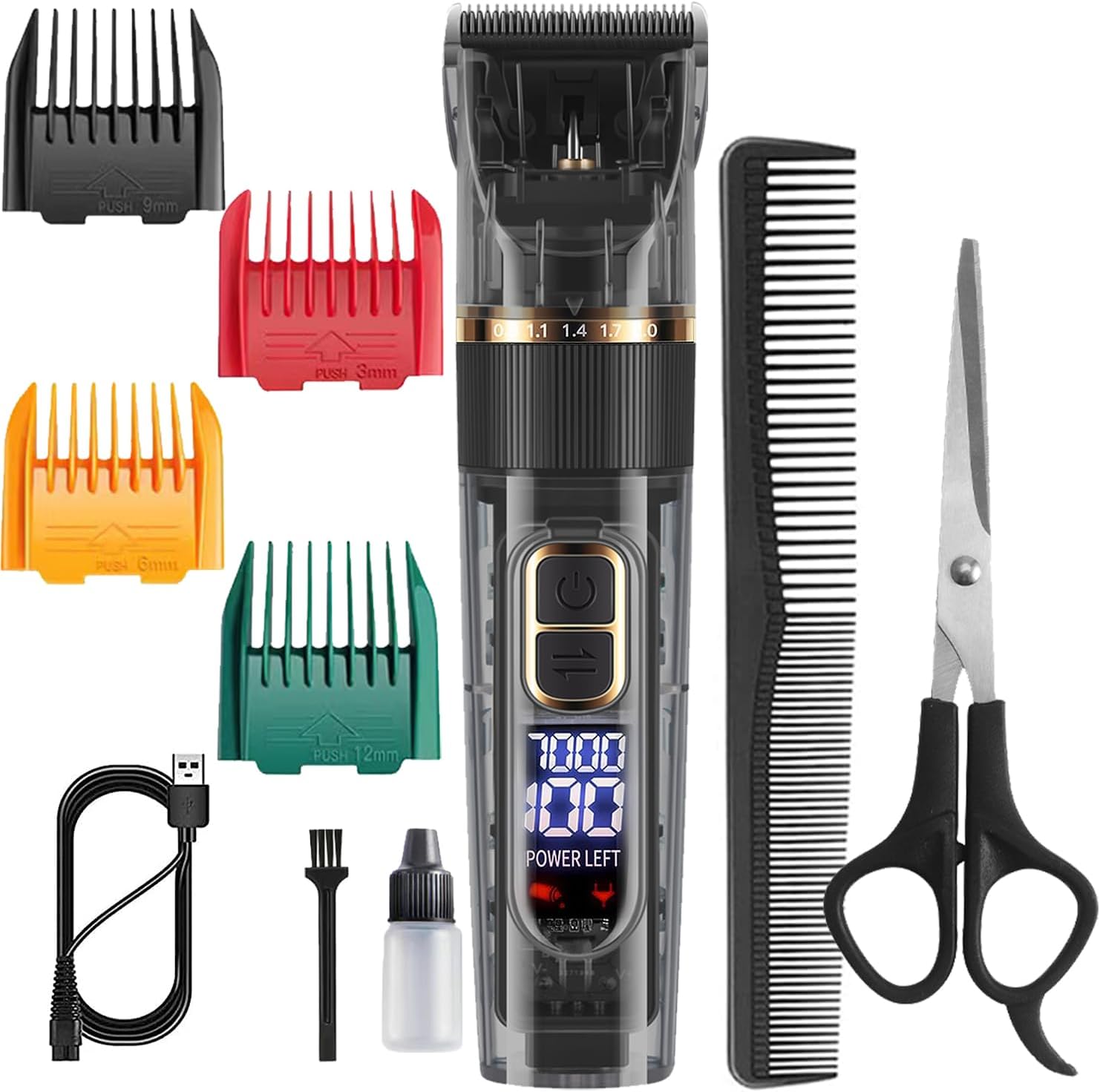 Amazon.com: TCMKY Hair Clippers for Men Professional Hair Trimmer for ...