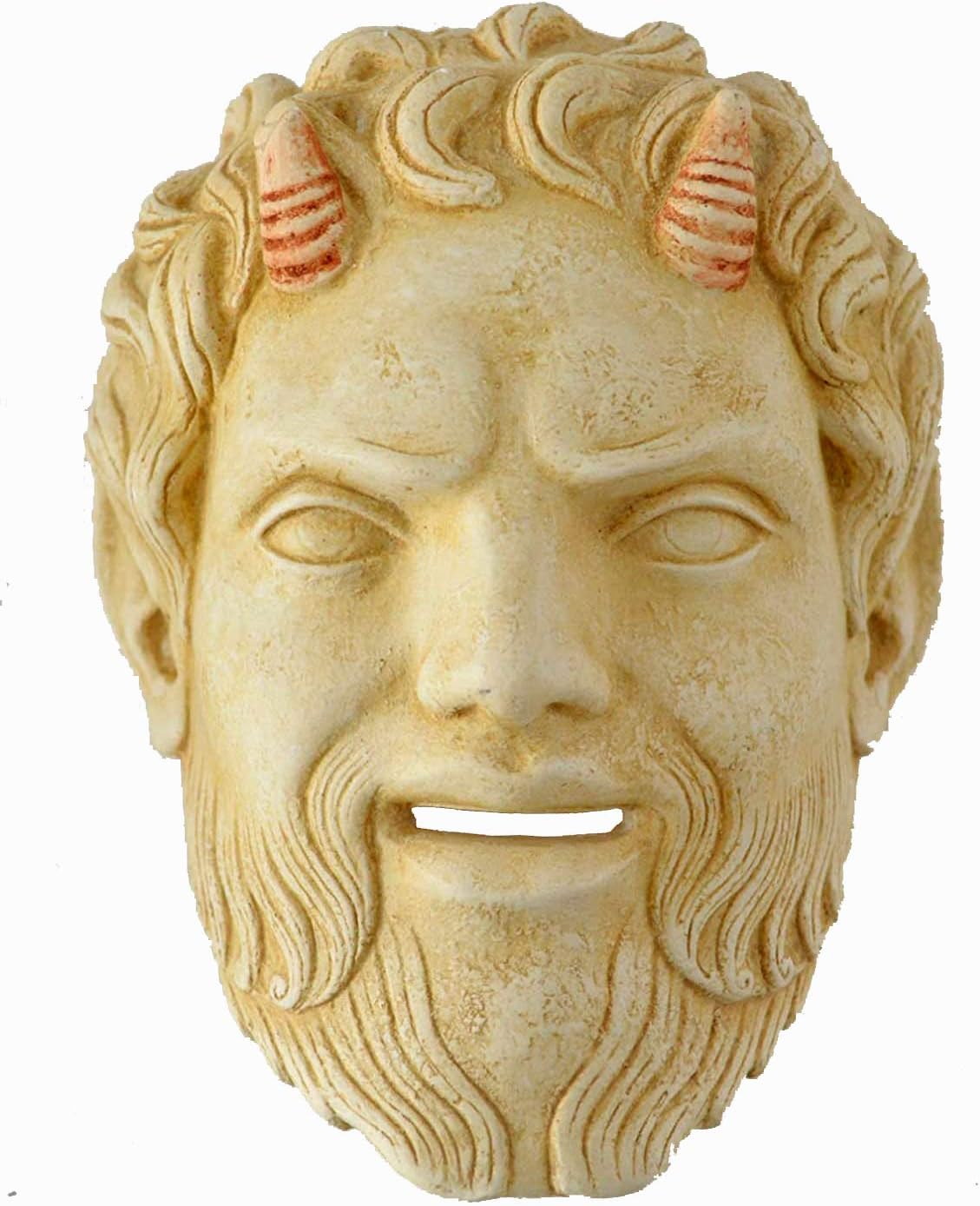 Estia Creations Pan Mask - Dionysus God of Wild - Ancient Greece ...
