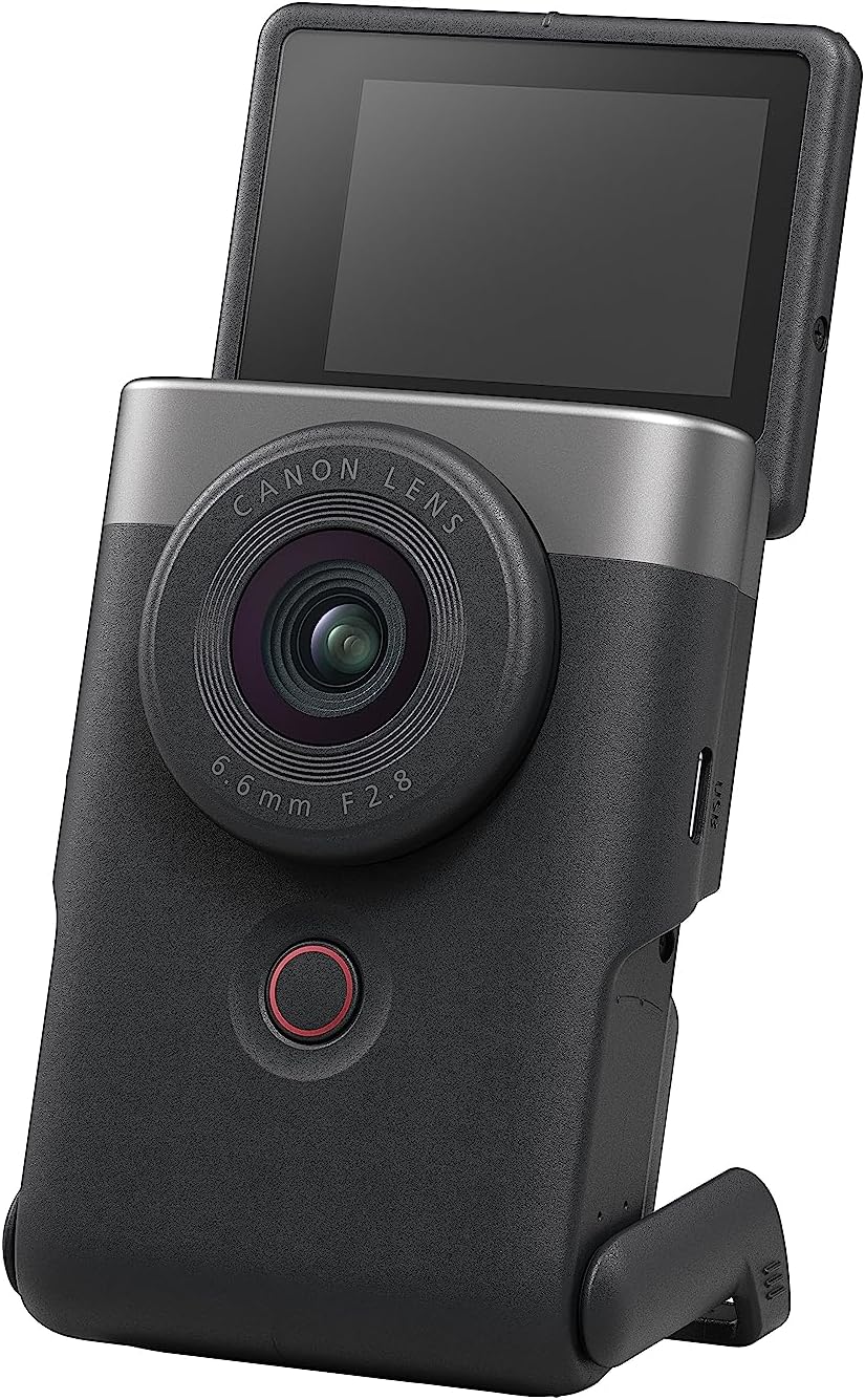 Canon PowerShot V10 Vlogging Kit (Silver) – Designed for entry-level ...