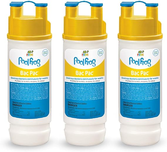 Amazon.com : FROG Bac Pac Replacement Chlorine Cartridges for use with ...