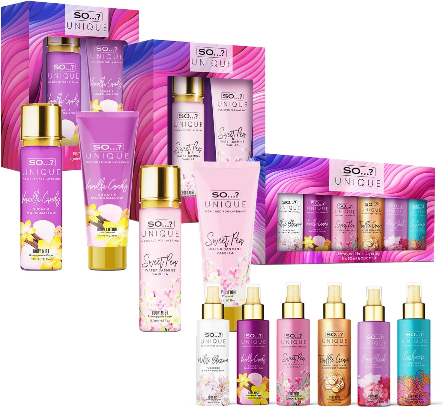 So…? Unique Elegant & Empowered Womens Body Mist Gift Set Bundle ...