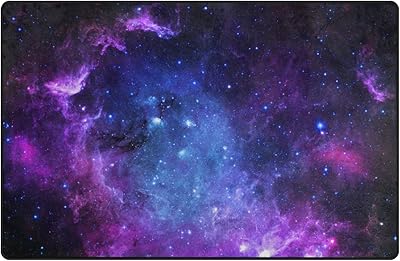 Amazon.com: 5' X 7' Galaxy Area Rug Dark Blue Starry Sky Carpets for ...