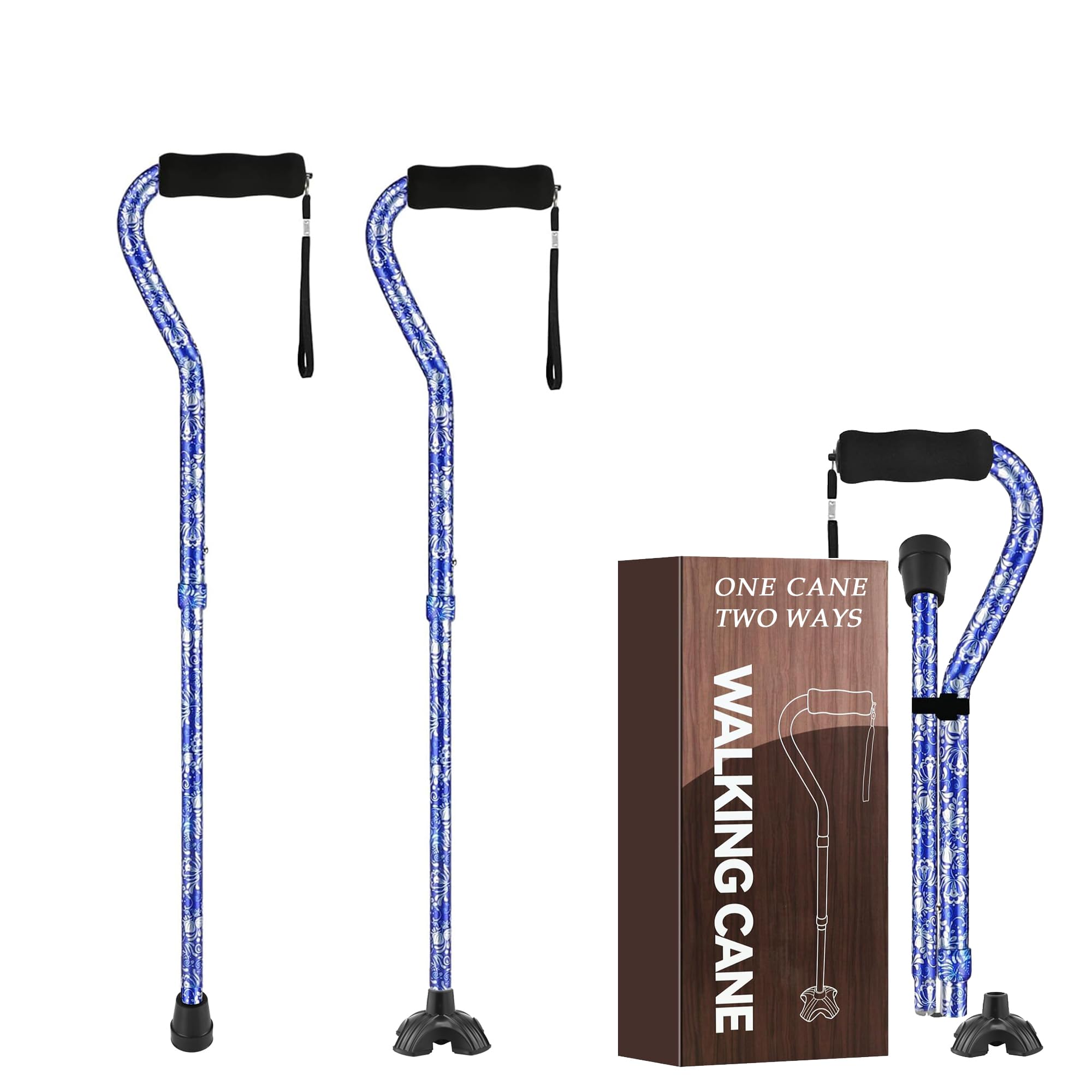 Snapklik.com : YOKABOZE Canes For Women & Men, Folding Cane For ...