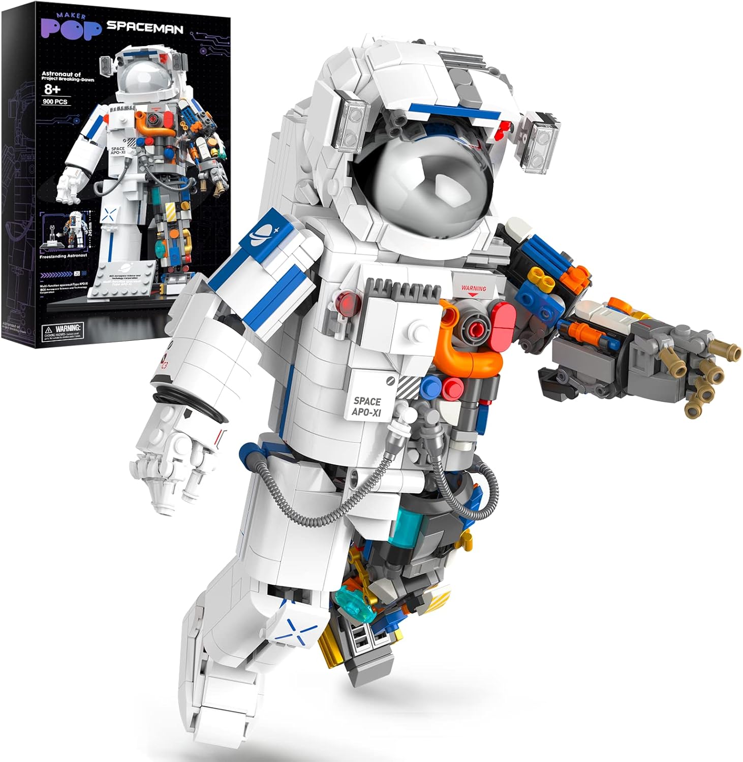 Amazon.com: Haiwon Space Exploration Astronaut Toys Building Kit, STEM ...