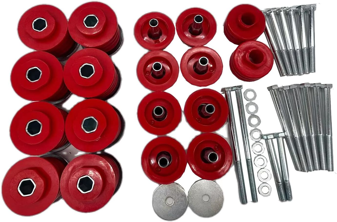 Amazon.com: KF04060BK Body Mount Bushing Kit,Compatible with Ford F250 ...