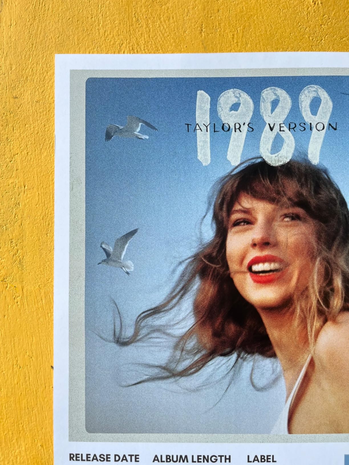 Song Poster For Aesthetic Wall Decoration | Singer Wall Poster (13 x 19 ...