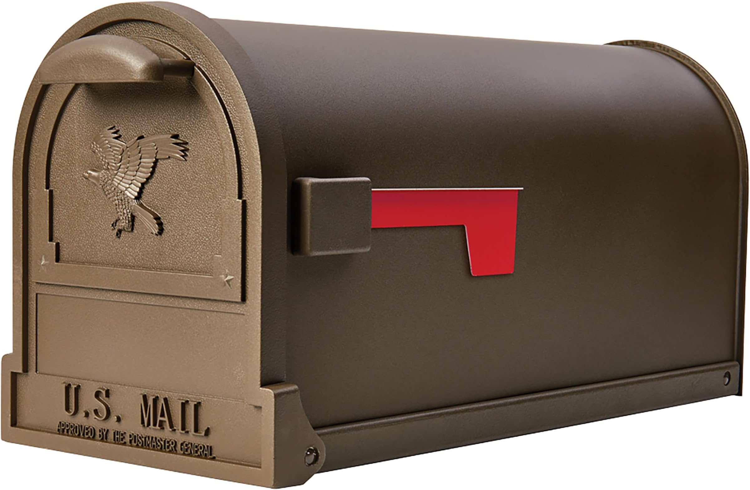 Amazon.com: Salsbury 4850BLK Heavy Duty Rural Mailbox - Black : Tools ...
