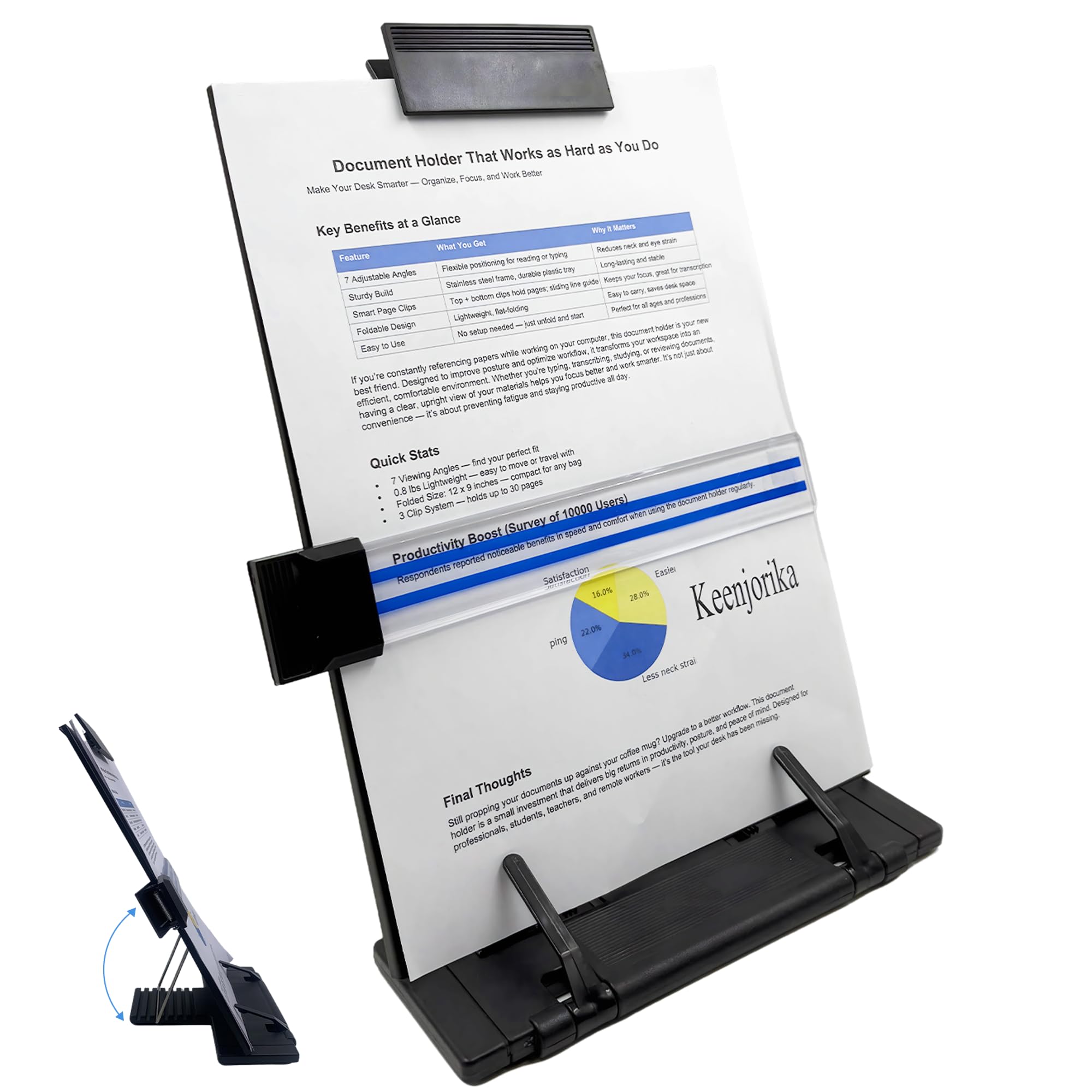Soporte Para Documentos De Escritorio Soporte Para Archivos De