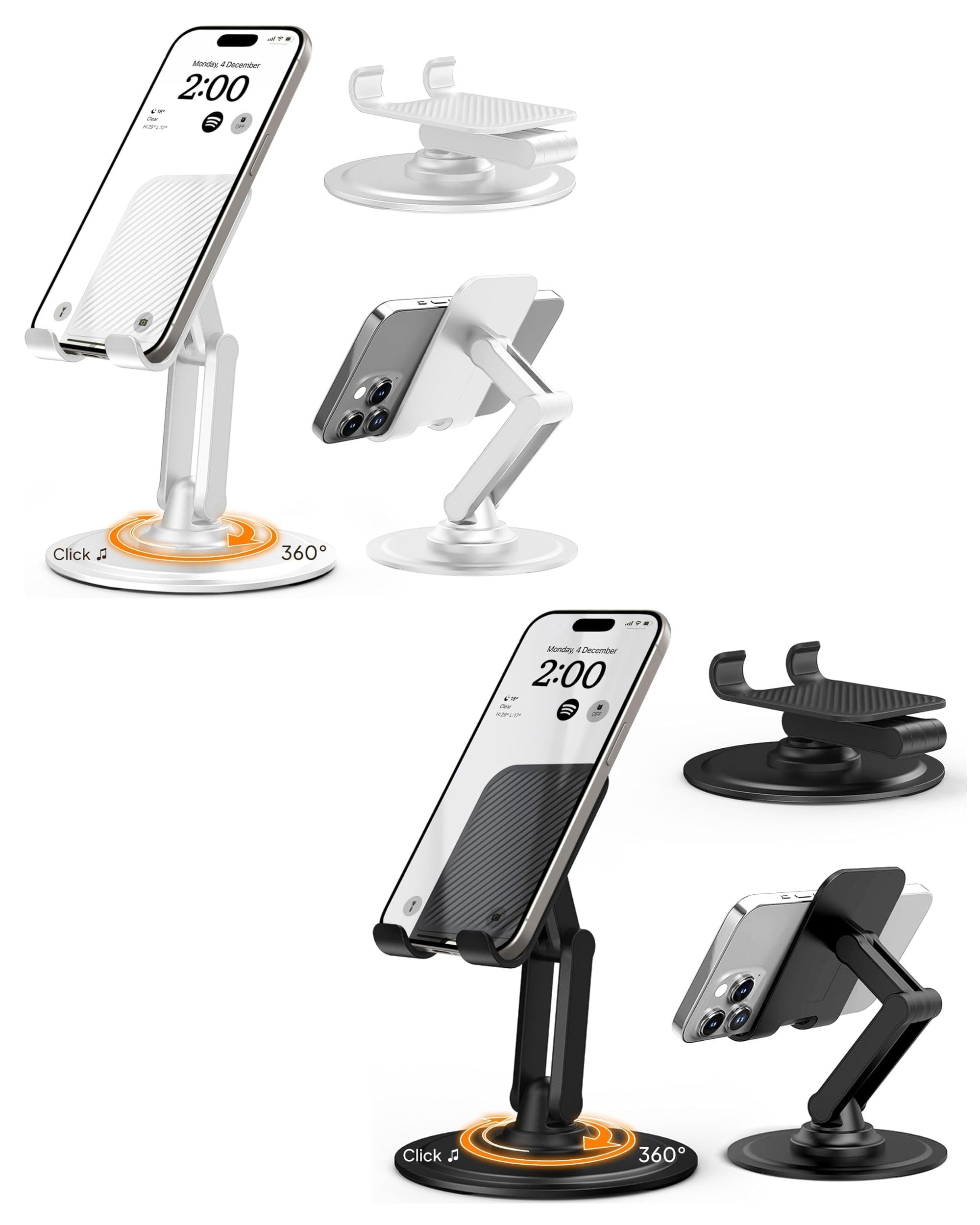 Amazon.com: Cooper 360° Stand Bundle: 2-Adjustable Cell Phone Stands ...