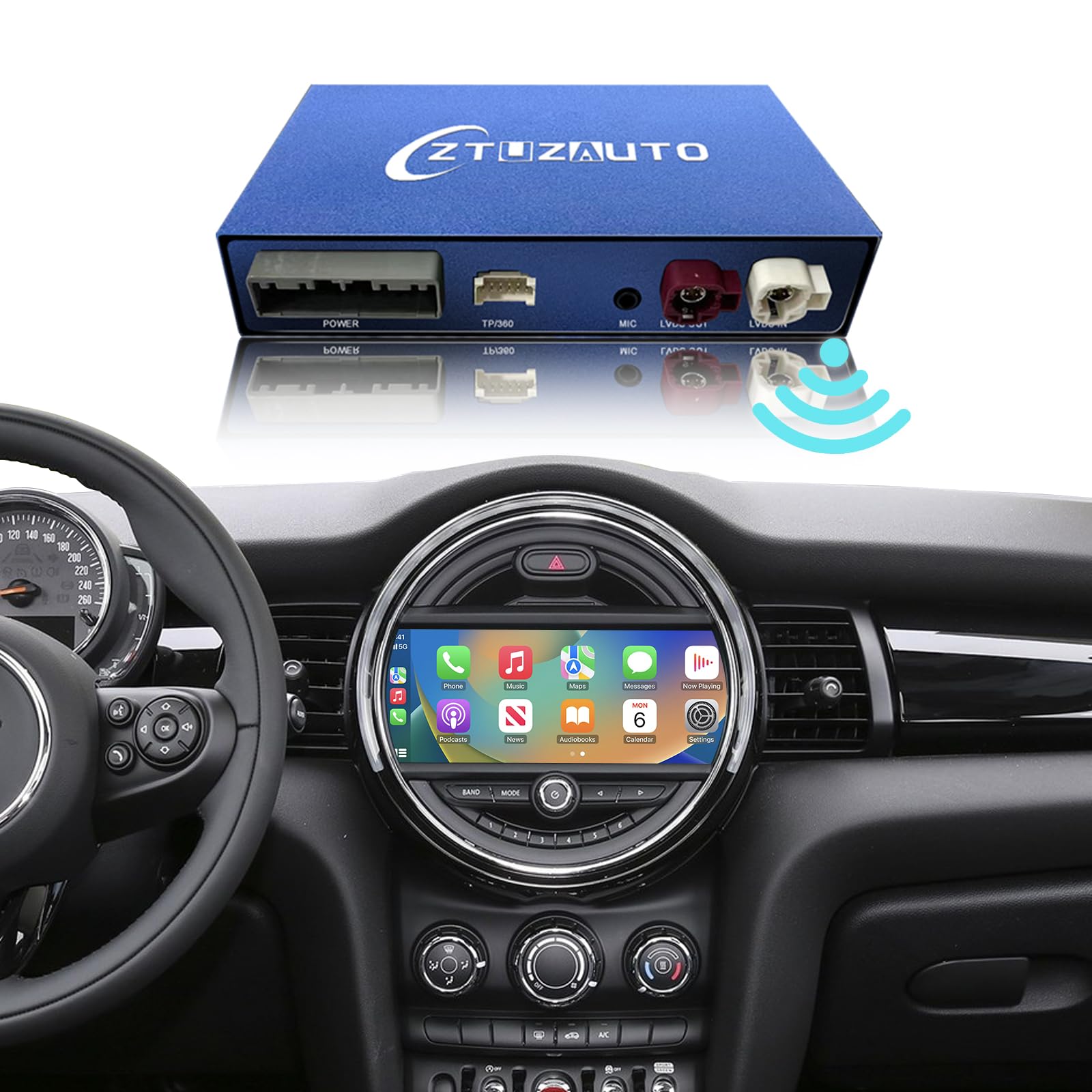 Buy Carplay Wireless Decoder for BMW Mini 2018-2021 Year Android Auto ...