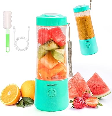 Amazon.com: Portable Blender for Smoothies and Shakes,USB Rechargeable ...