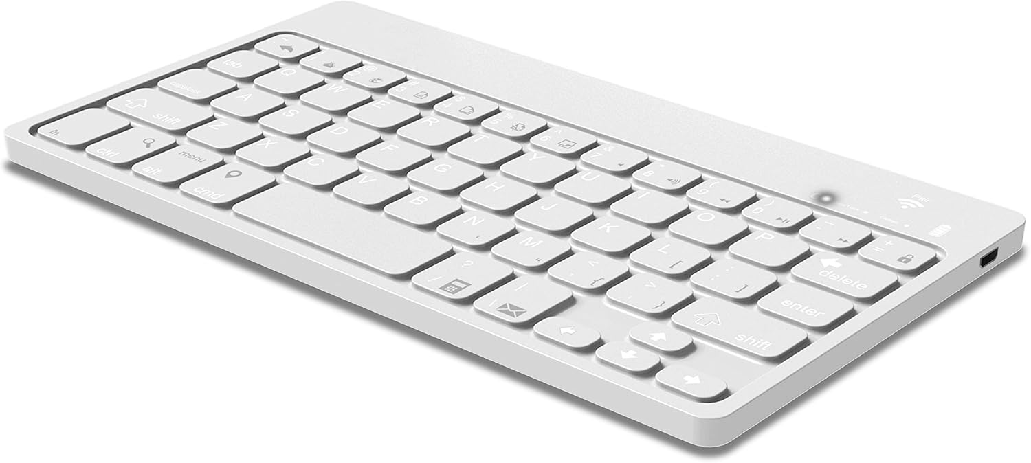 Amazon.com: Polaroid Universal Bluetooth Wireless Keyboard for ...