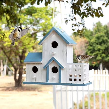 Amazon.com : Large Copper Colored Multi-Birdhouse Stakes, Room for 4 ...
