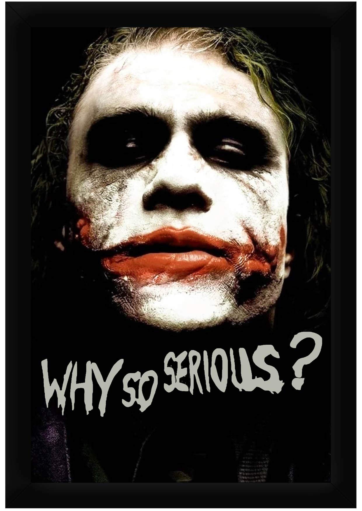 Joker Why So Serious Poster Joker Why So Serious A3 Size Part Poster