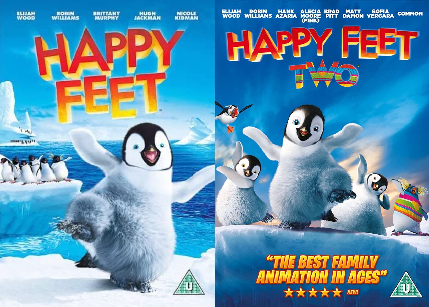 Buy Happy Feet 1-2 Complete Collection DVD - Happy Feet, Happy Feet 2 ...