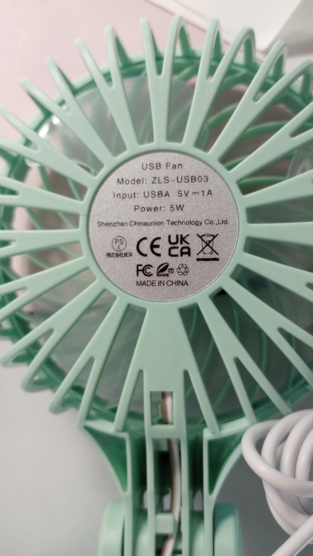 Amazon.com: AaoLin USB Desk Fan, Small Fans with CVT Variable Speeds ...