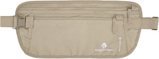 Eagle Creek RFID Blocker Money Belt, Tan, One Size : Amazon.ca ...