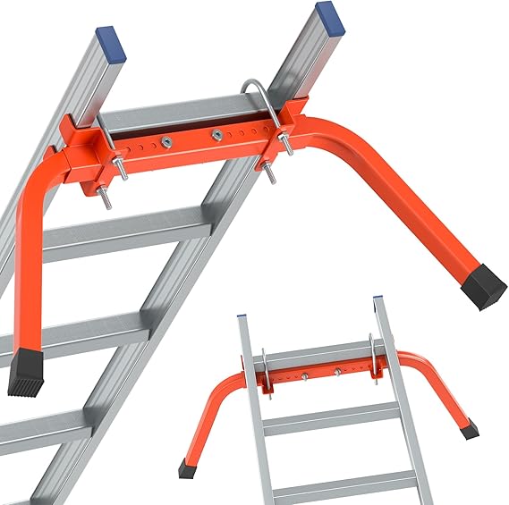 Amazon.com: Mr Ironstone Extension Ladder Stabilizer for Roof Gutter ...