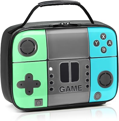 Amazon.com: Ruokey Boys Lunch Box for School, Gamer Boys Lunch Bag ...