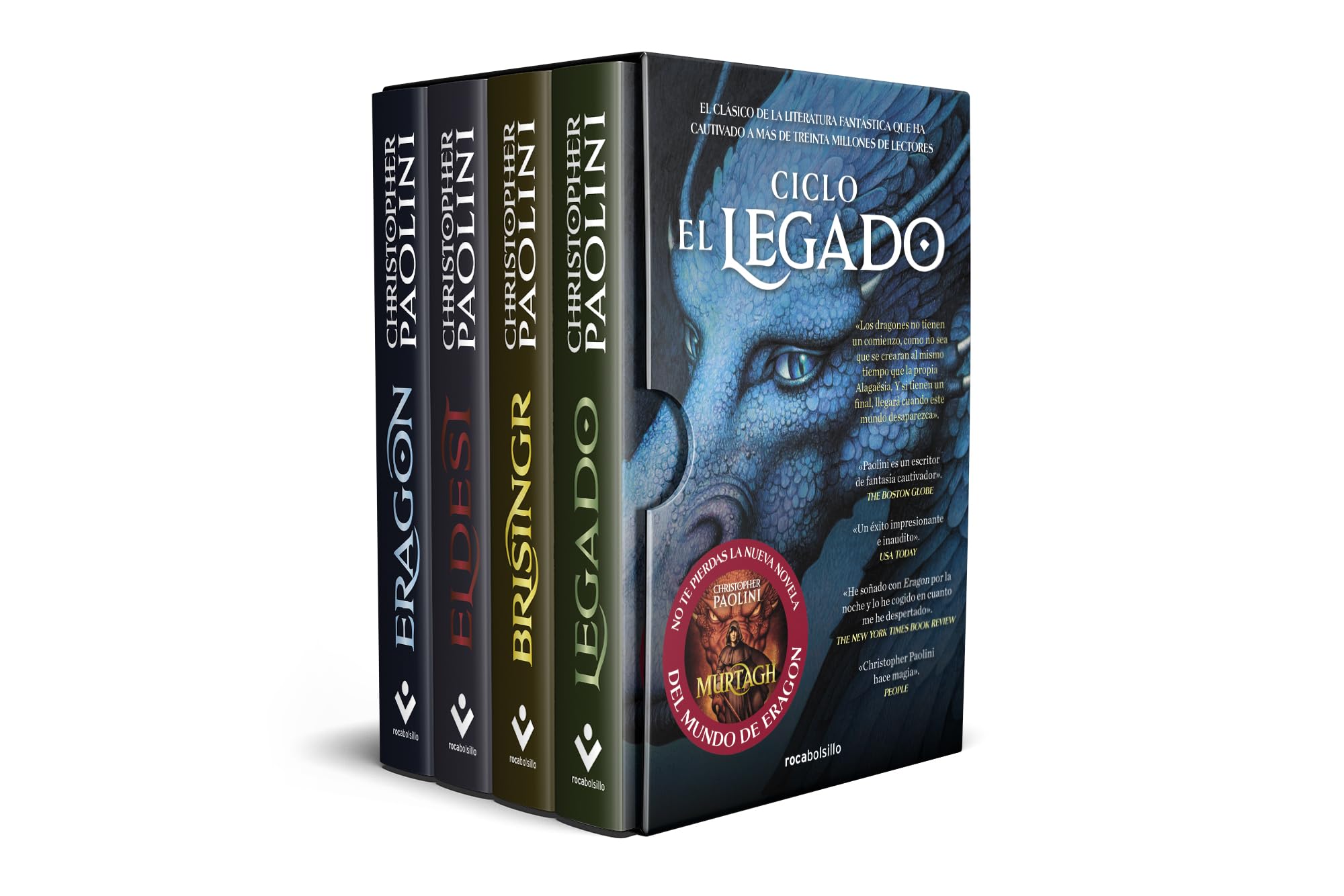 Amazon.com: Ciclo El Legado (edición estuche con: Eragon | Eldest ...