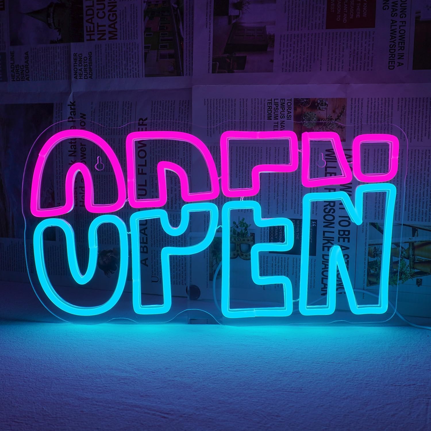 Amazon.com : Open Neon Sign - Bright LED Open Signs for Business Wall ...