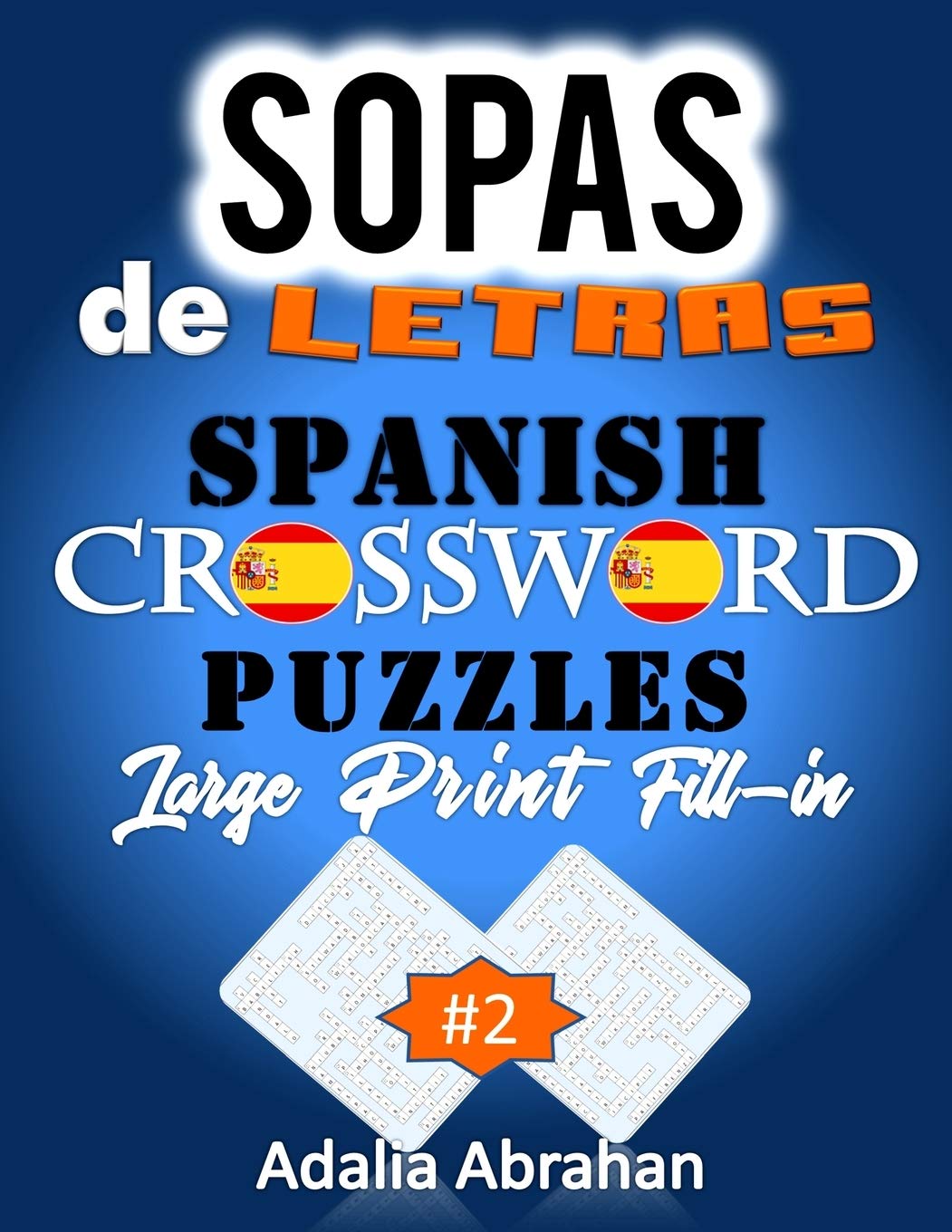 Sopas De Letras Spanish Crossword Puzzles Large Print Fill In ...