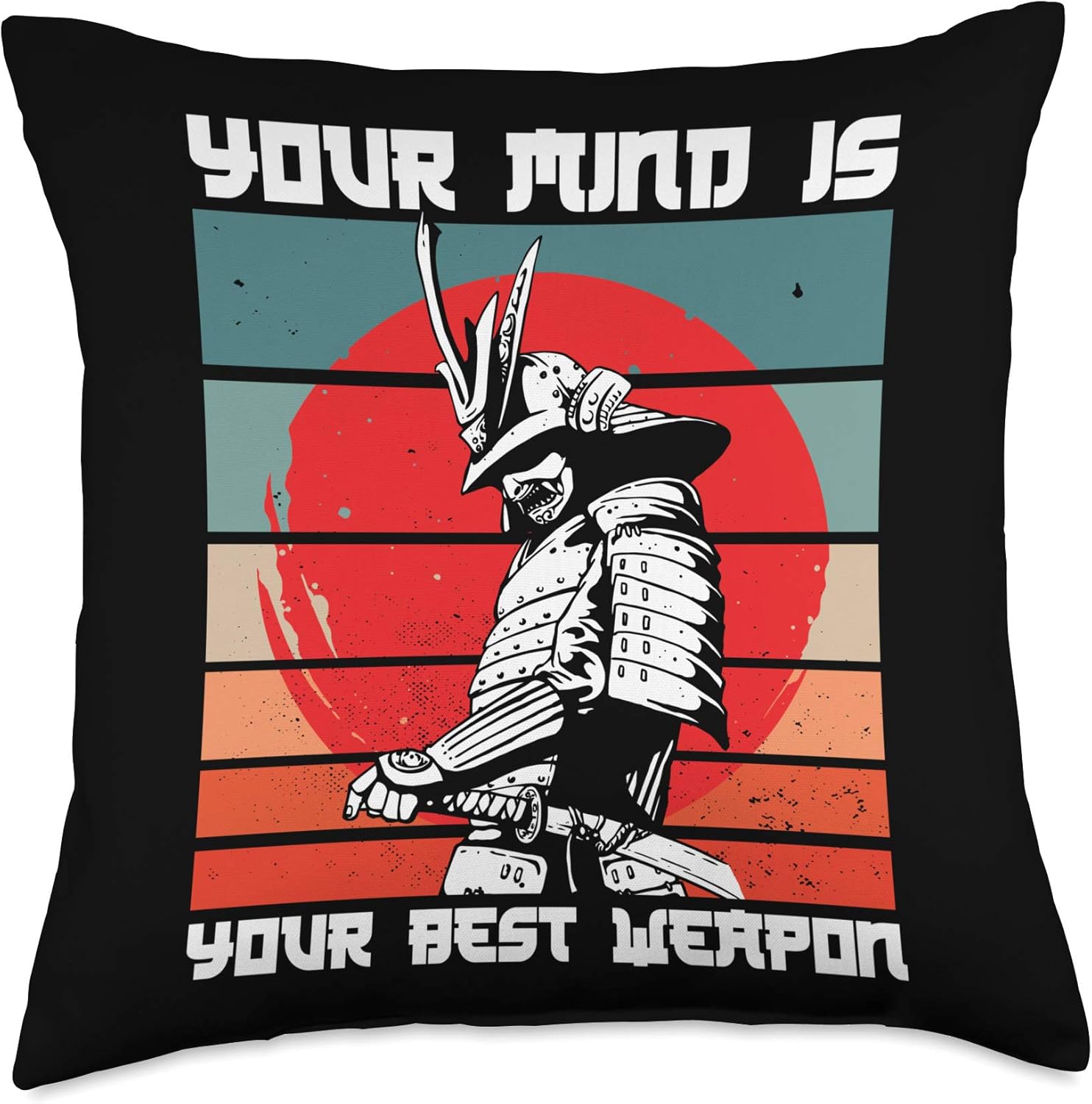 Amazon.com: Japanese Martial Arts Fighter Warrior Japan Gift Mind is ...
