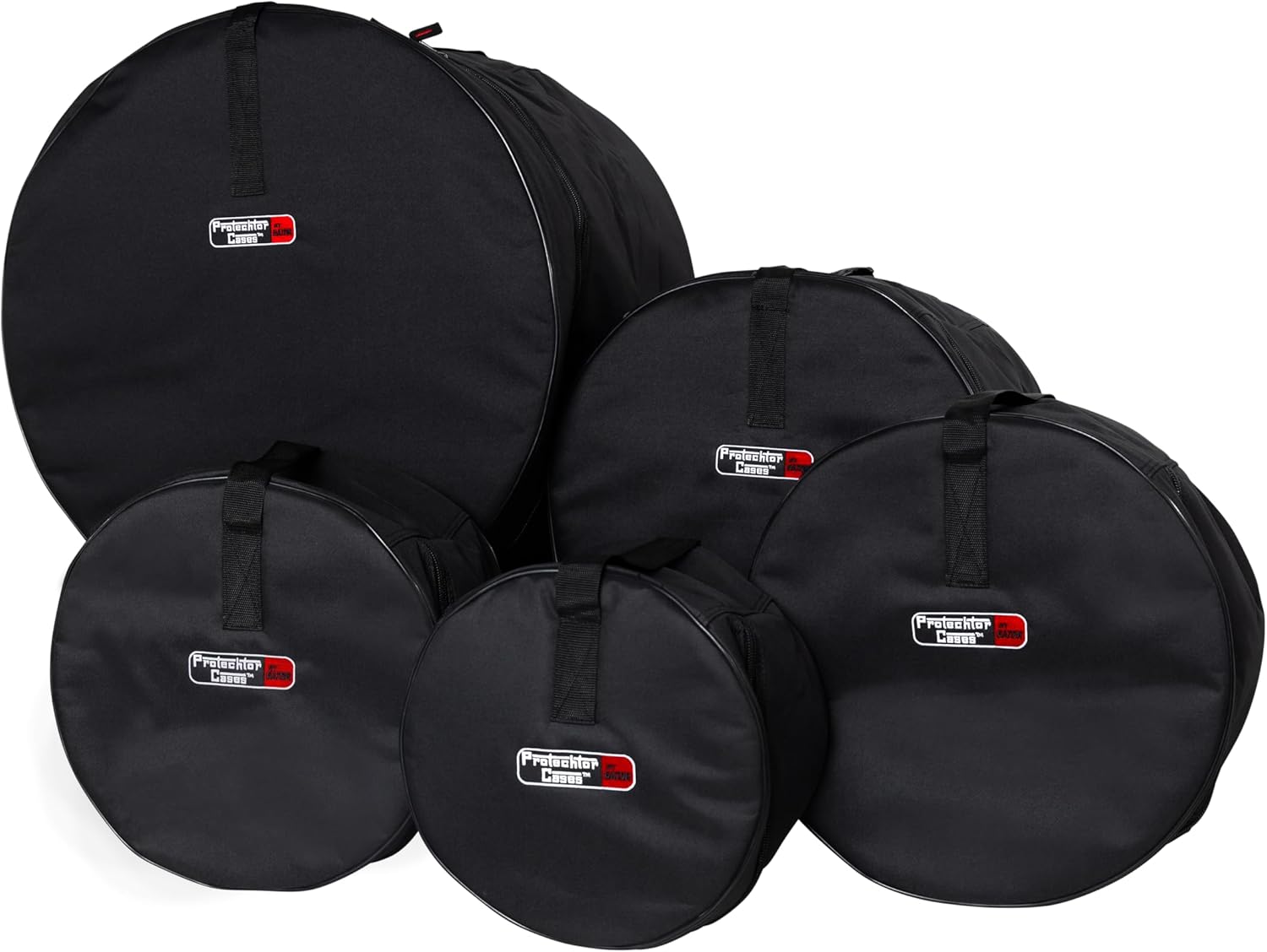 Amazon.com: Gator Cases Rock Drum Set Bags: 22"x18", 10"x8", 12"x9", 16 ...