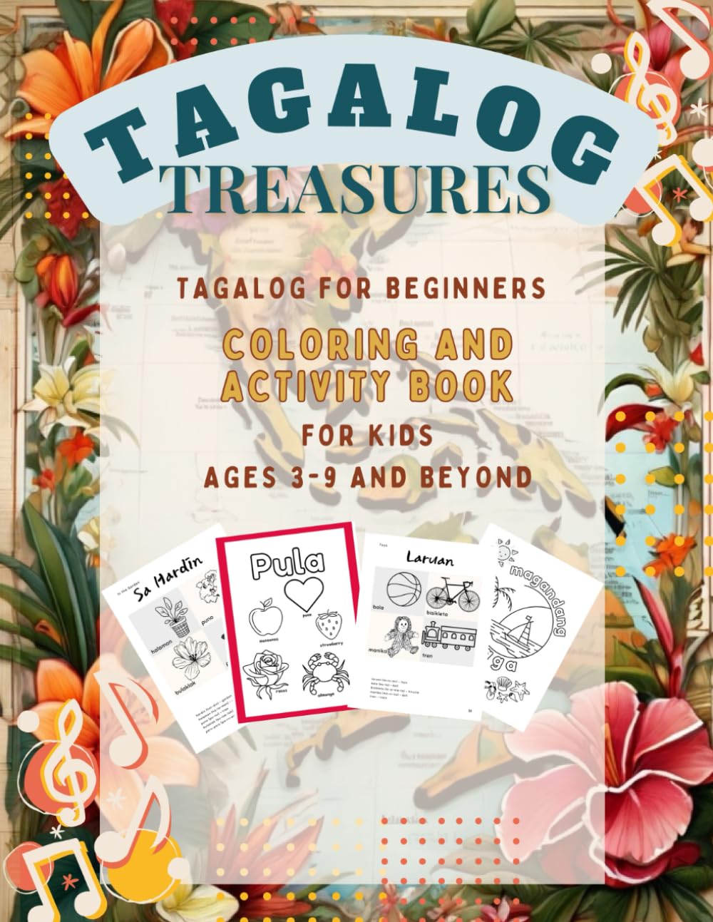Amazon.com: Tagalog Treasures: Tagalog for Beginners, Coloring and ...