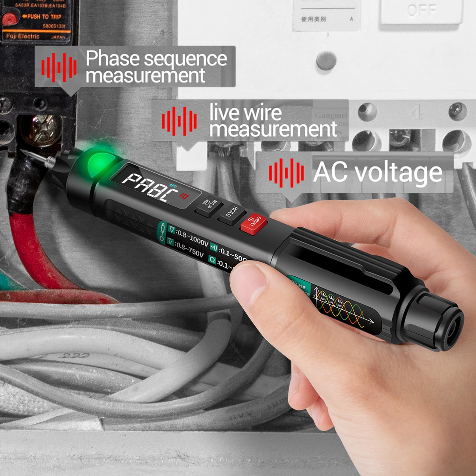Snapklik.com : ANENG Pen Type Digital Multimeter AC/DC Voltage Tester ...