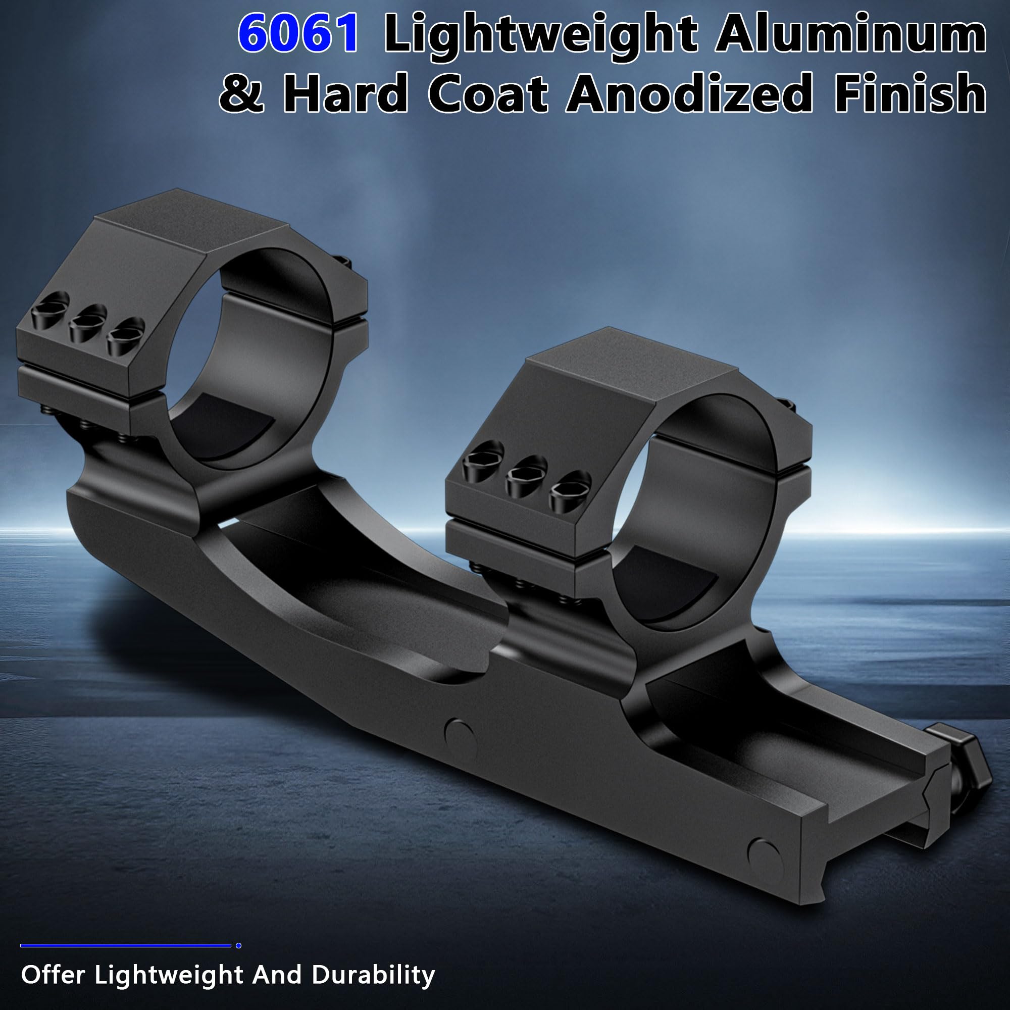 Snapklik.com : Jimtyee Ultralight Cantilever Scope Mounts - Offset Dual ...