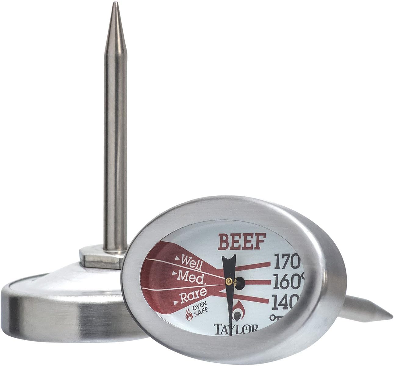 Amazon.com: Taylor Grillworks Beef Grilling Button Thermometer Set ...