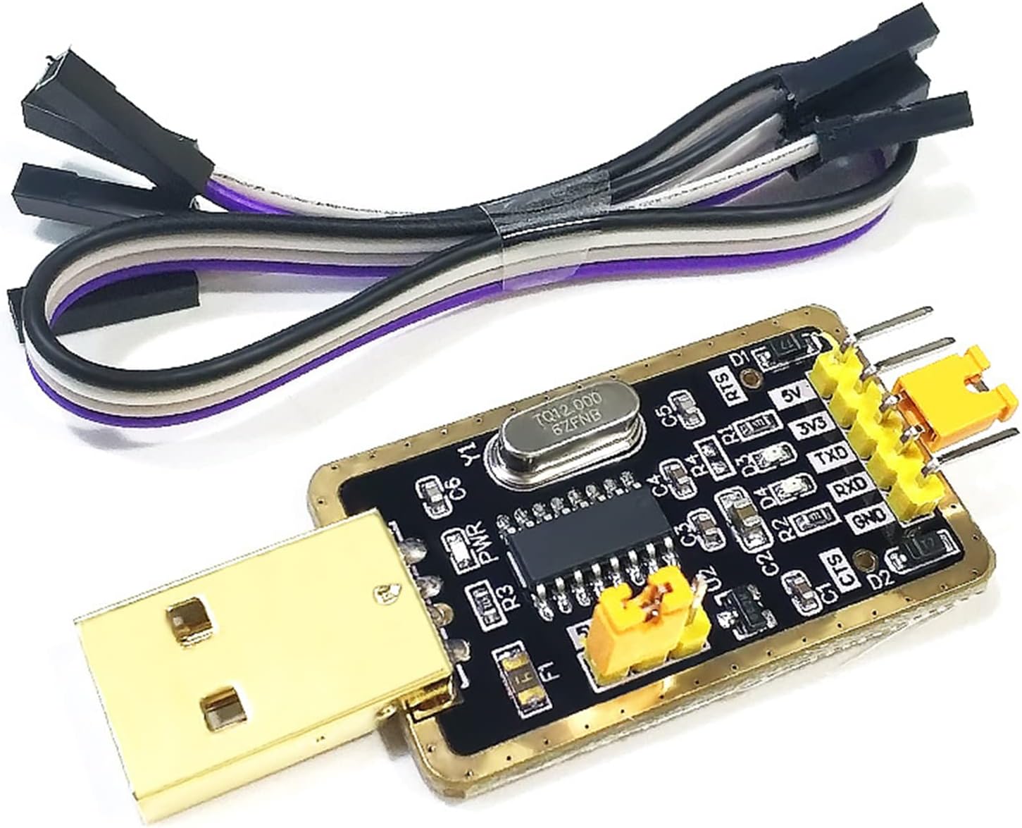 AZDelivery Kompatibel mit FT232RL USB zu TTL Serial Adapter für 3,3V ...