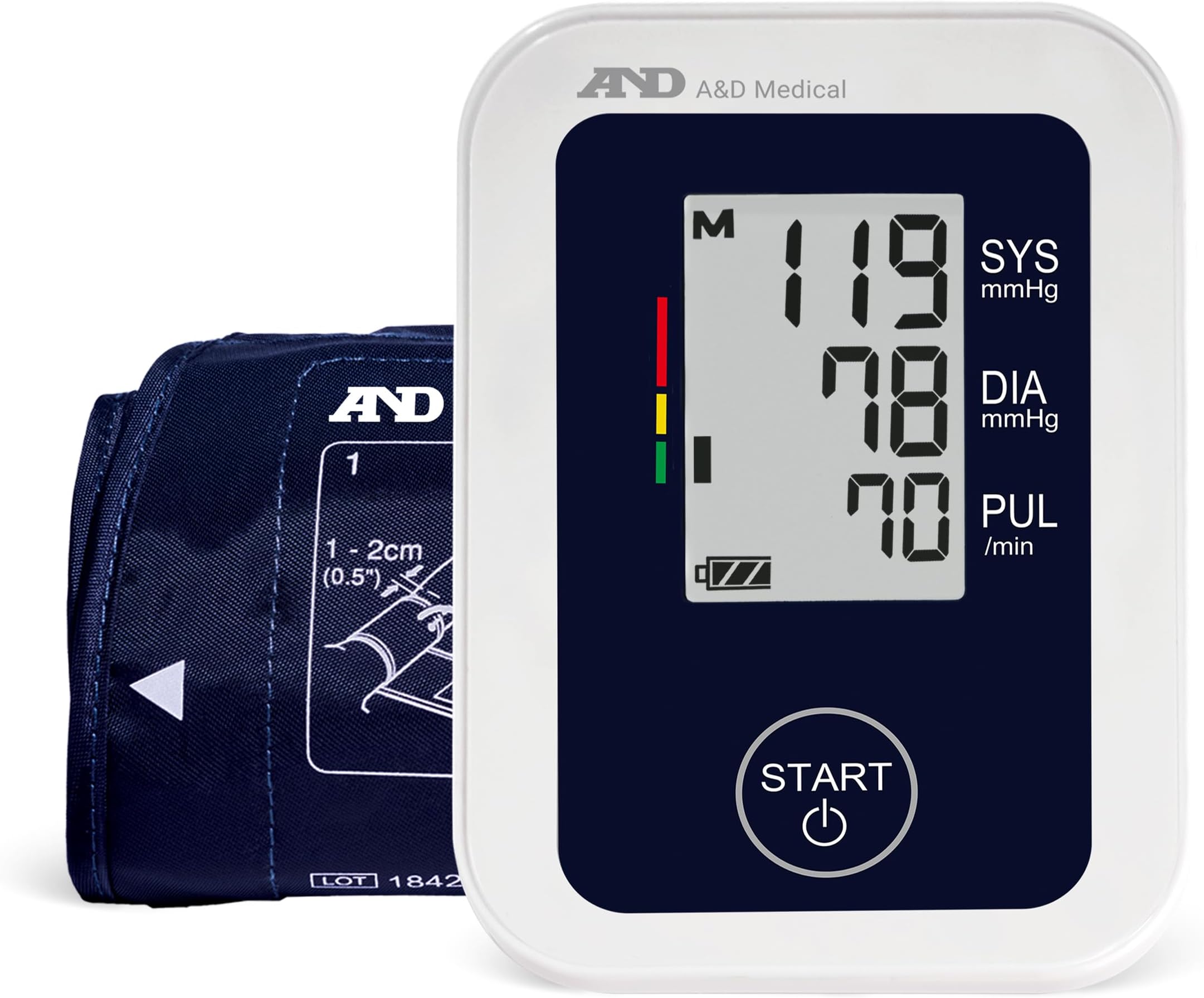 Amazon.com: A&D Medical Bluetooth Blood Pressure Monitor for Home Use ...