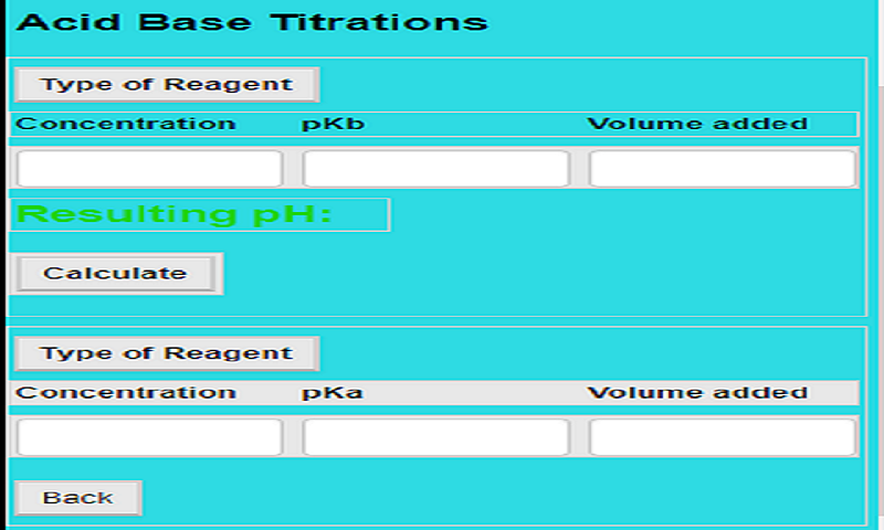Acid Base Chemistry Calculator - App on Amazon Appstore