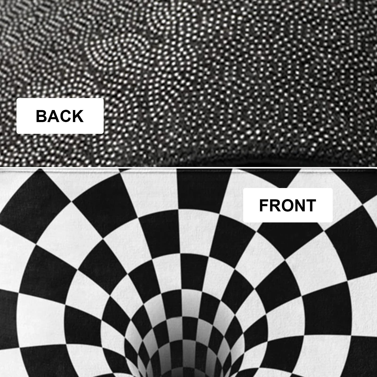 Grappige Optische Illusies Optische Illusie Tapijt 3d Stereo Geblokte