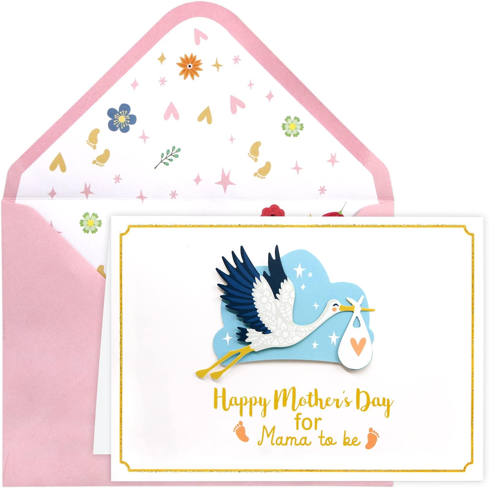 Amazon.com : Nchigedy Mommy To Be Mother's Day Card, Funny Mother's Day ...