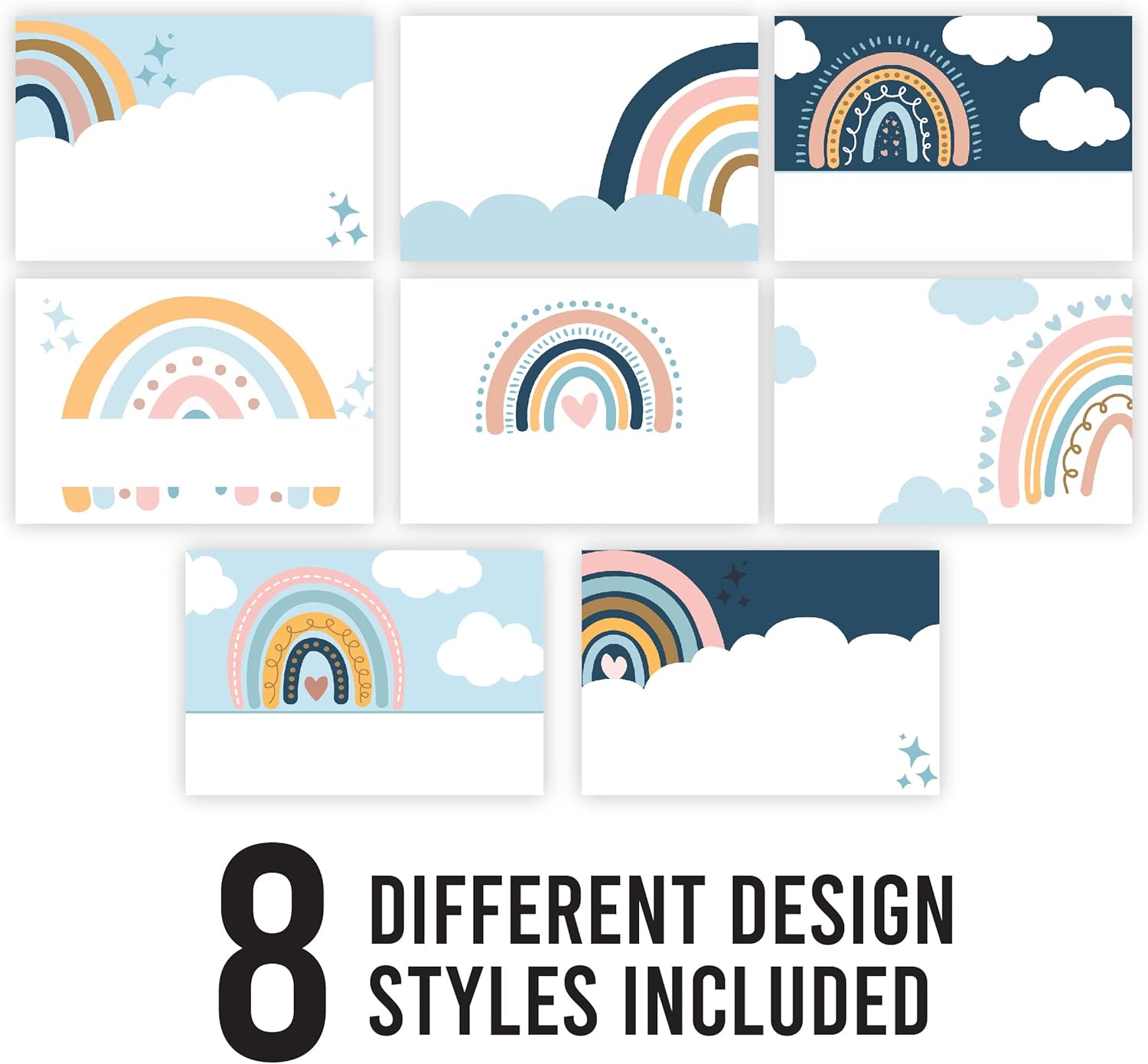 Hadley Designs Name Tags, 56pcs Boho Rainbow Labels, Philippines | Ubuy