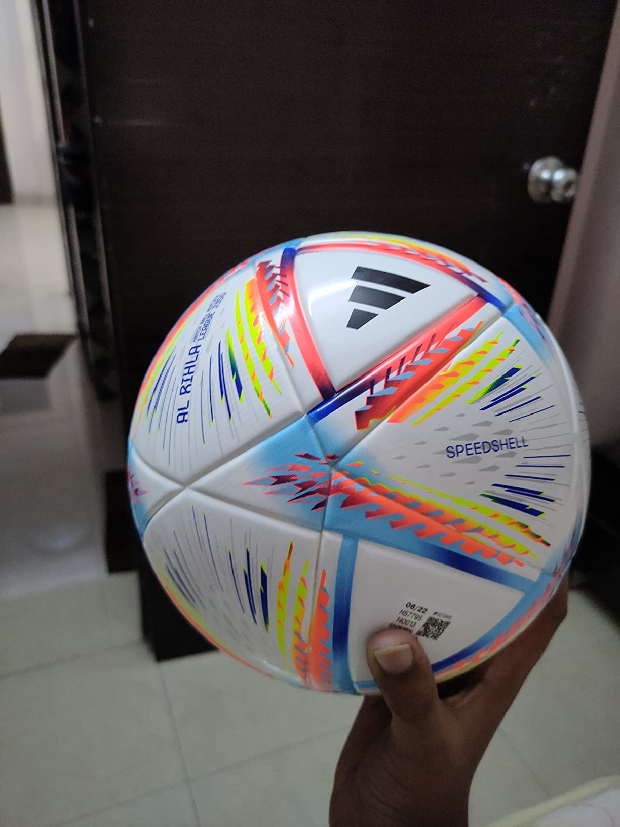 adidas Rihla Lge Football Training Balls White/Panton 5 : Amazon.in ...
