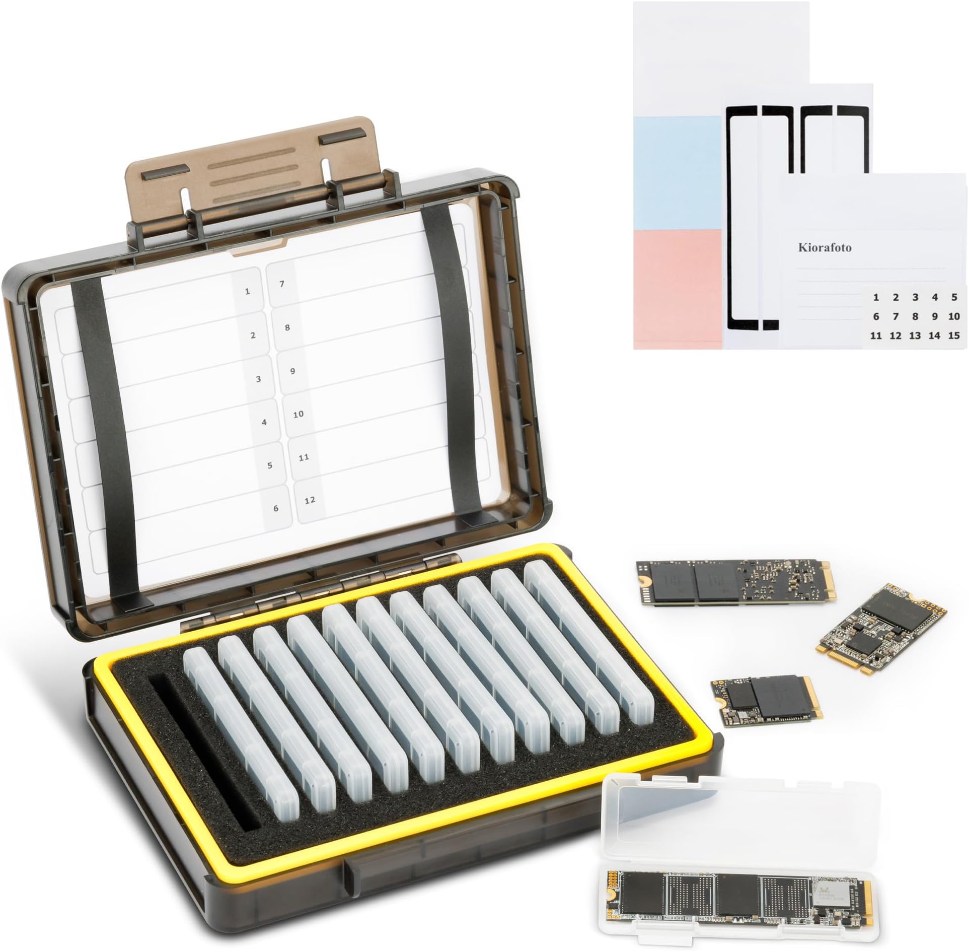 Amazon.com: Case Club Anti-Static, Data-Safe Medium HDD & SSD Internal ...